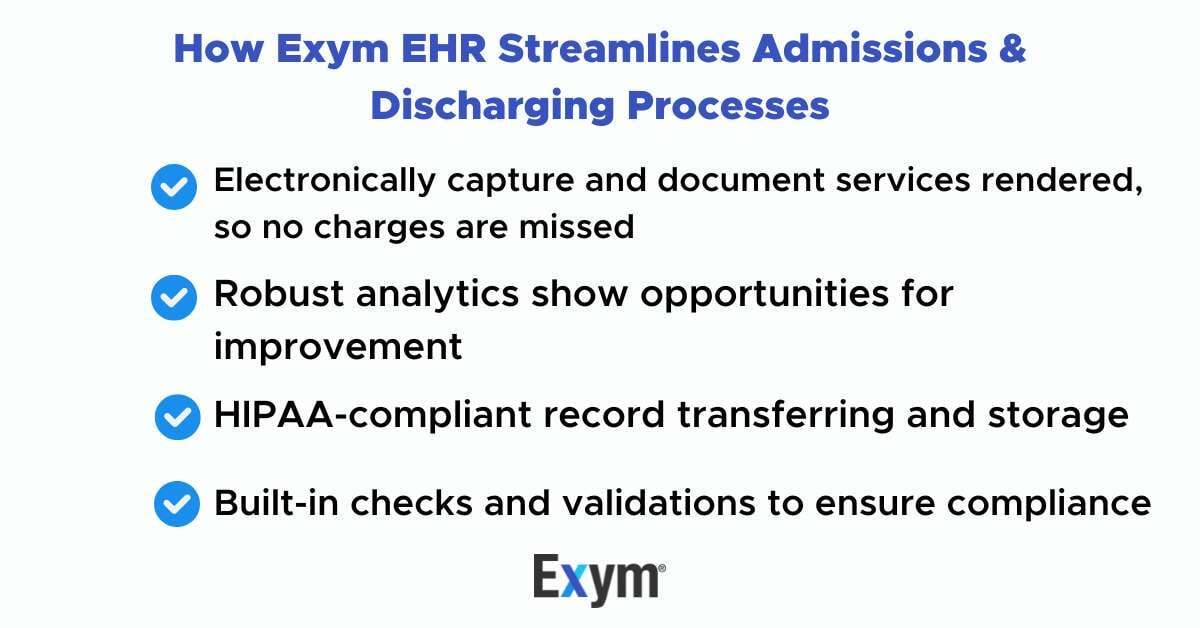 Behavioral Health EHR Software Modernizes Admissions | Exym EHR